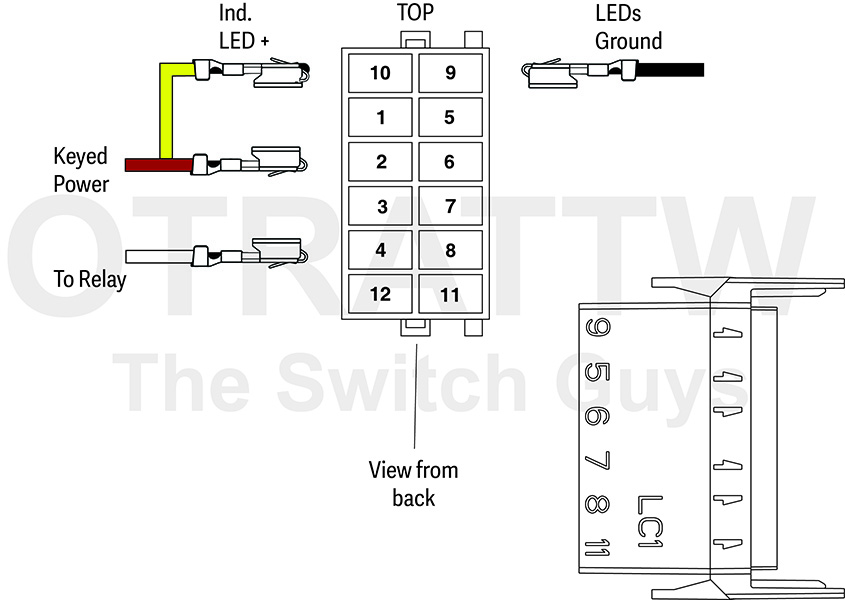High quality Carling Technologies custom laser-etched rocker switches ...